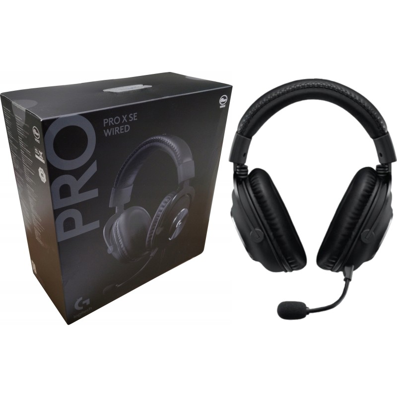 Casti gaming Logitech G Pro X SE WIRED