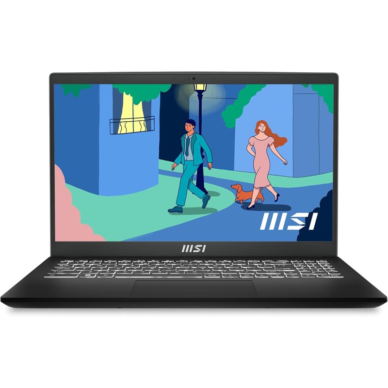 Laptop MSI Modern 15 B7M-466IT, 15.6" FHD 60Hz, AMD Ryzen 7 7730U, 16GB ...