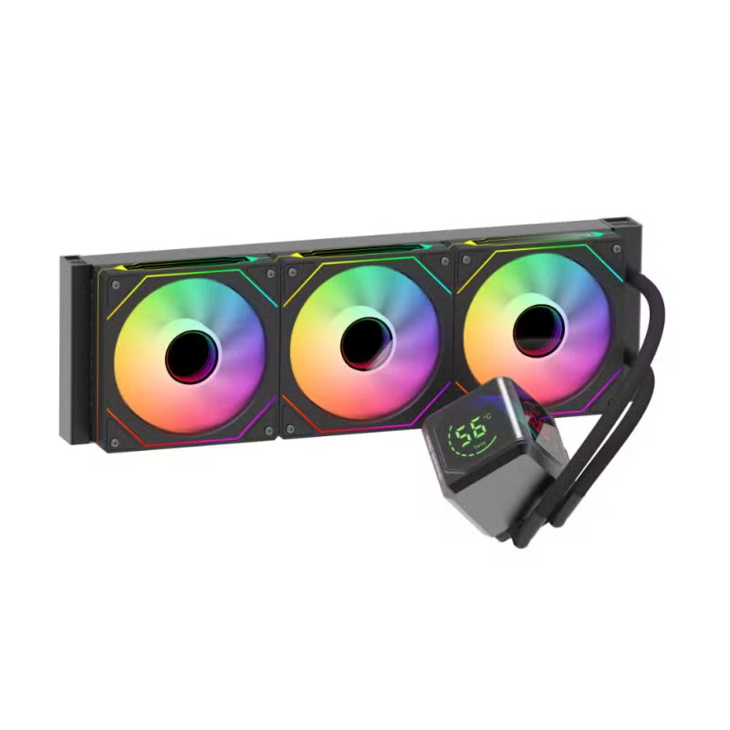 Cooler CPU AIO ProGaming IcePulse360, display digital cu senzori de ...